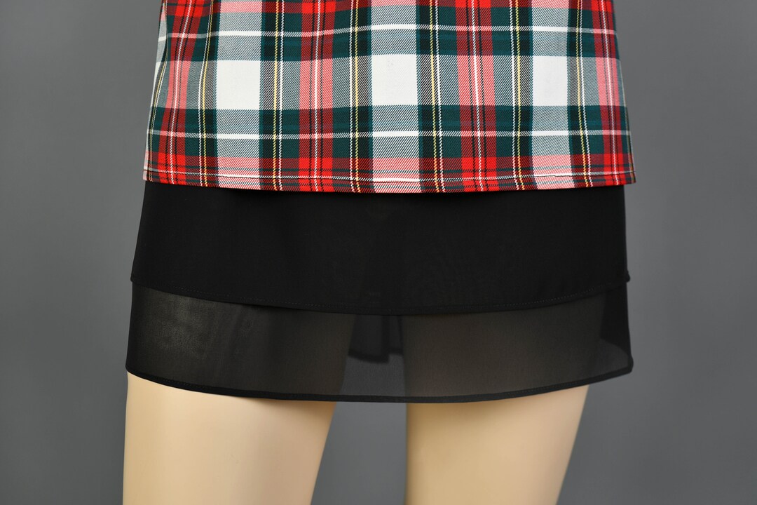 Customizable Chiffon Plus Size Top Extender, Plus Size Shirt Extender ...