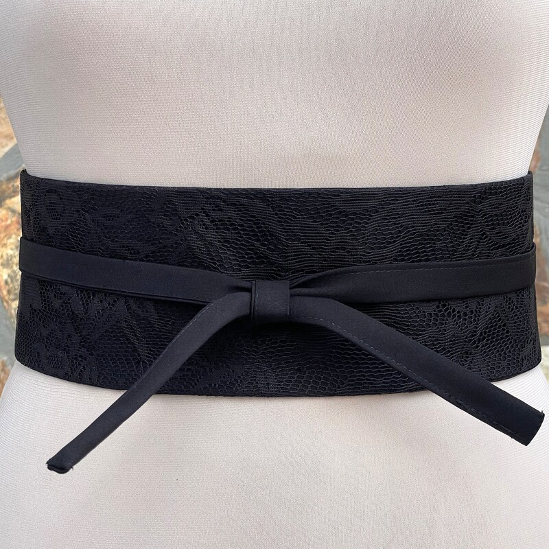 Lace Obi Belt - Etsy