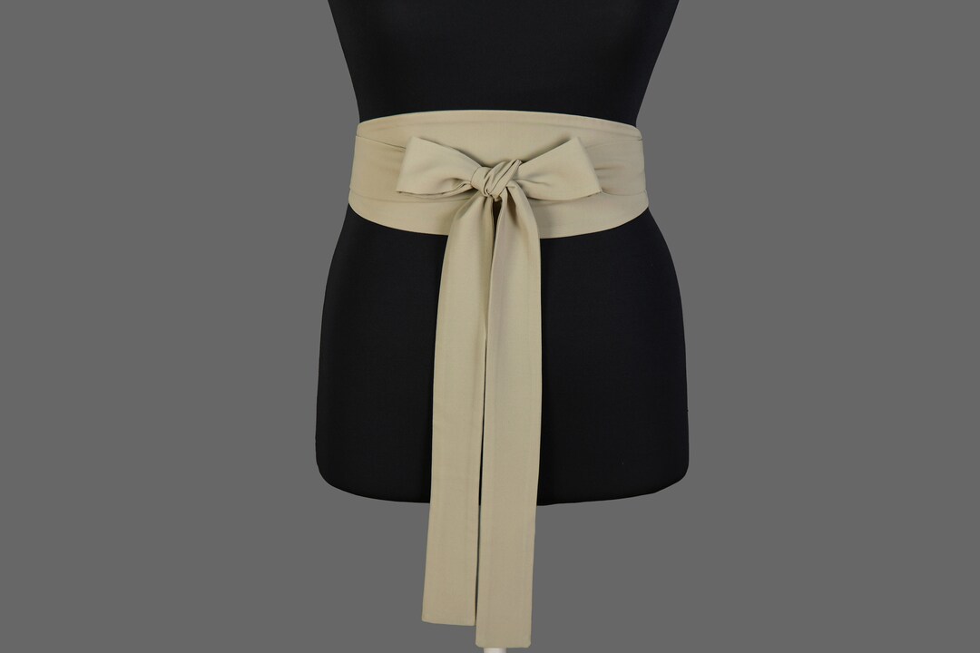 Faux Silk Obi Belt, Sash Corset, Wide Wrap Belt, Plus Size Obi Belt ...