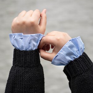 Sleeve Extender,wrist Cuff Set of 2, Ruffle Cuffs, One Layer Elegant ...