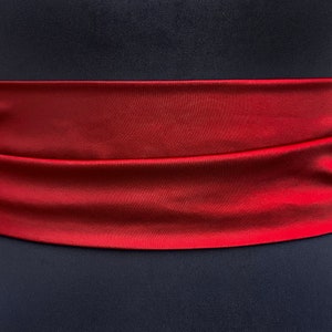 Plus Size Red Sash, Solid Red Sash Belt, Wedding Dress Sash, Dress Sash ...