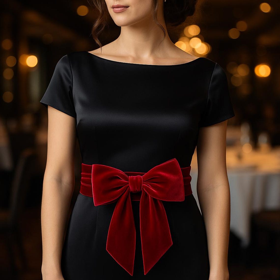 Velvet Plus Size Black Sash, Solid Black Sash Belt, Wedding Dress Sash ...