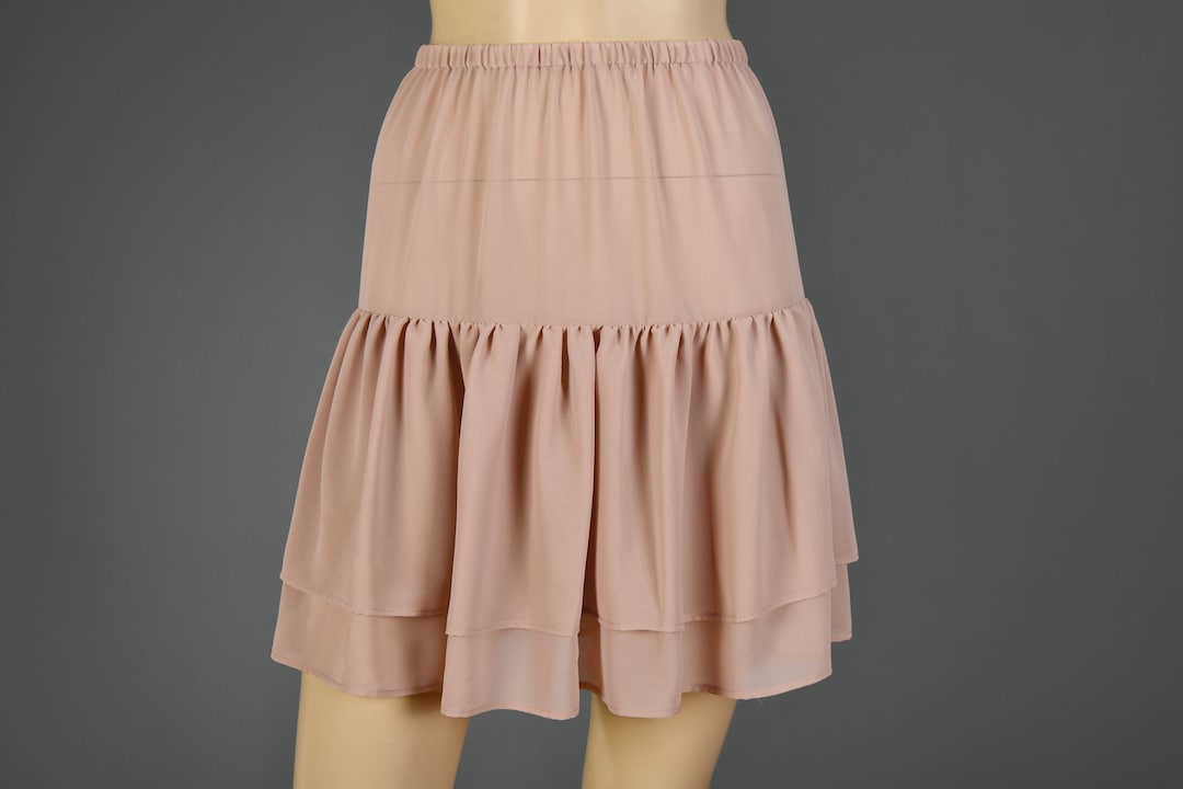 Pinkish Champagne Modest Shirt Extender Slip, Dress Extender Slip ...