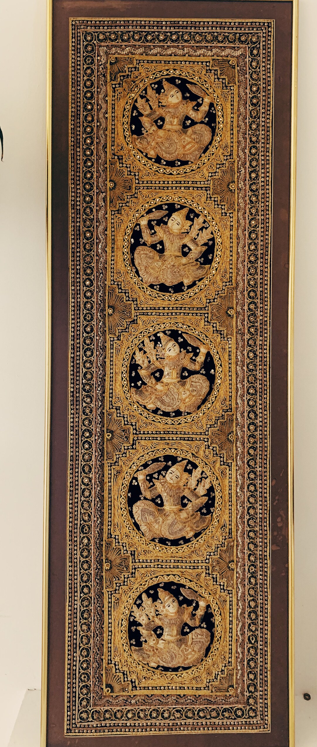 Large Burmese Tapestry - Etsy