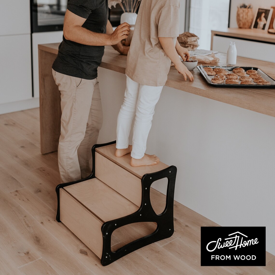 Kids Step Stool Toddler Step Stool Kitchen Step Stool - Etsy