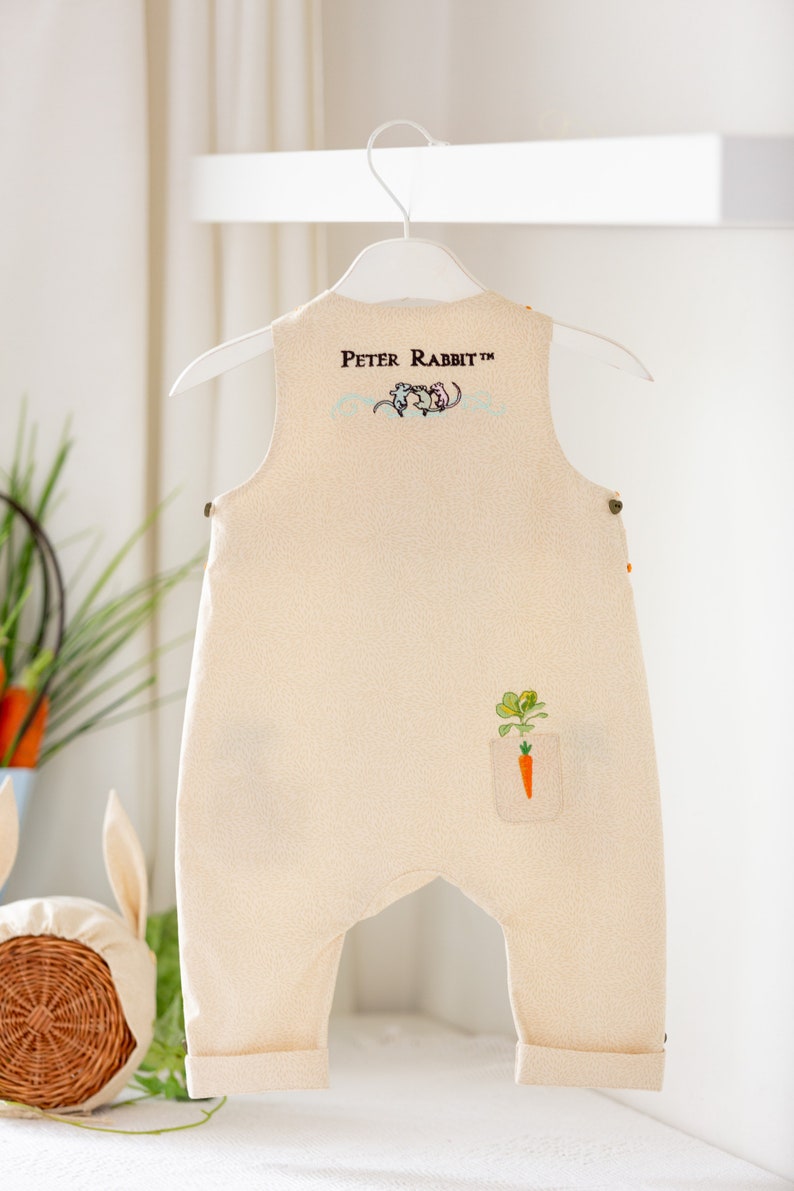 Peter Rabbit Baby Boy 1st Birthday Outfit – Handmade Cotton Clothing ...