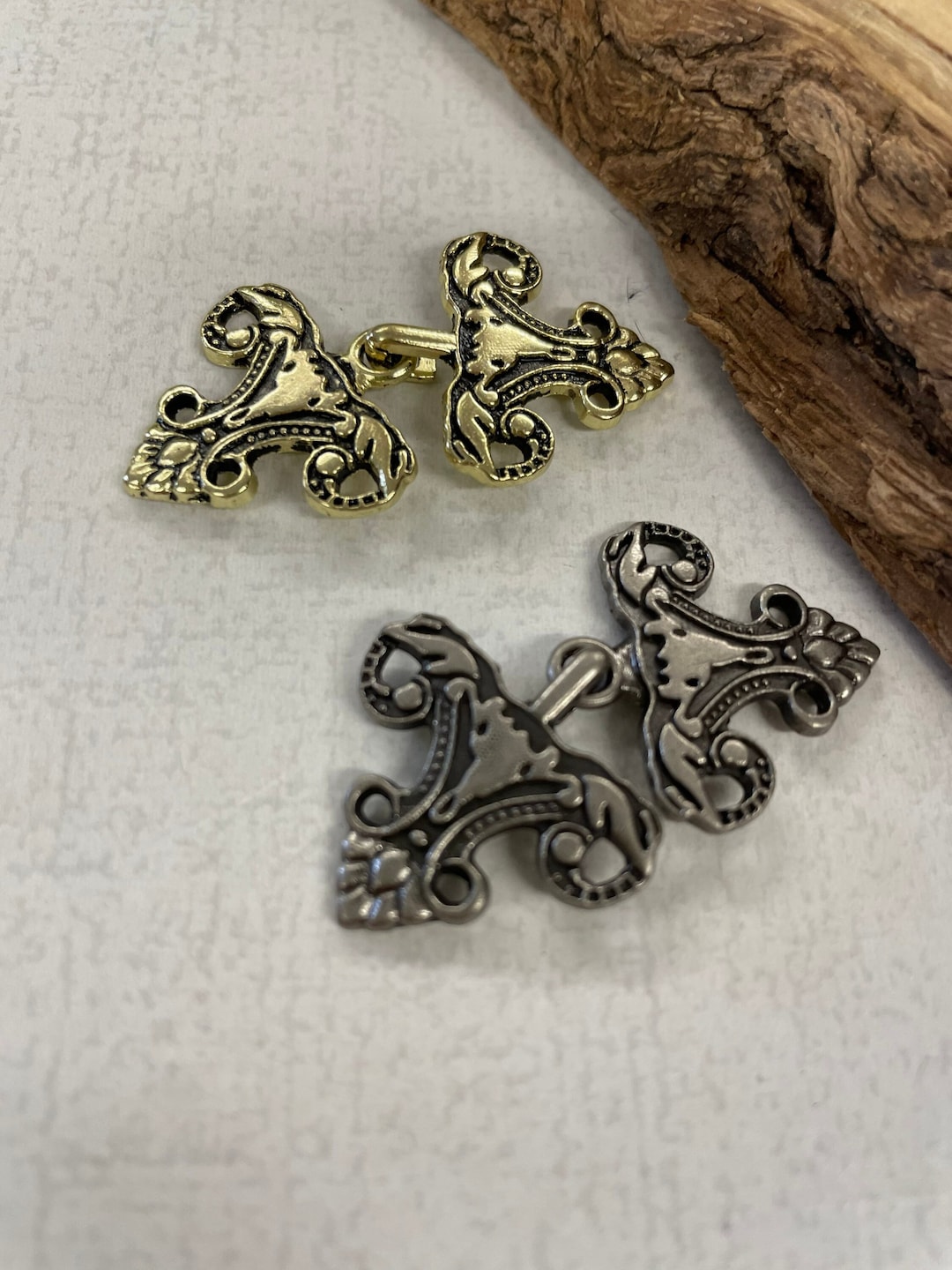 Vintage Cloak Clasp. Antique Silver Clasp. Norwegian Clasp. Cosplay ...