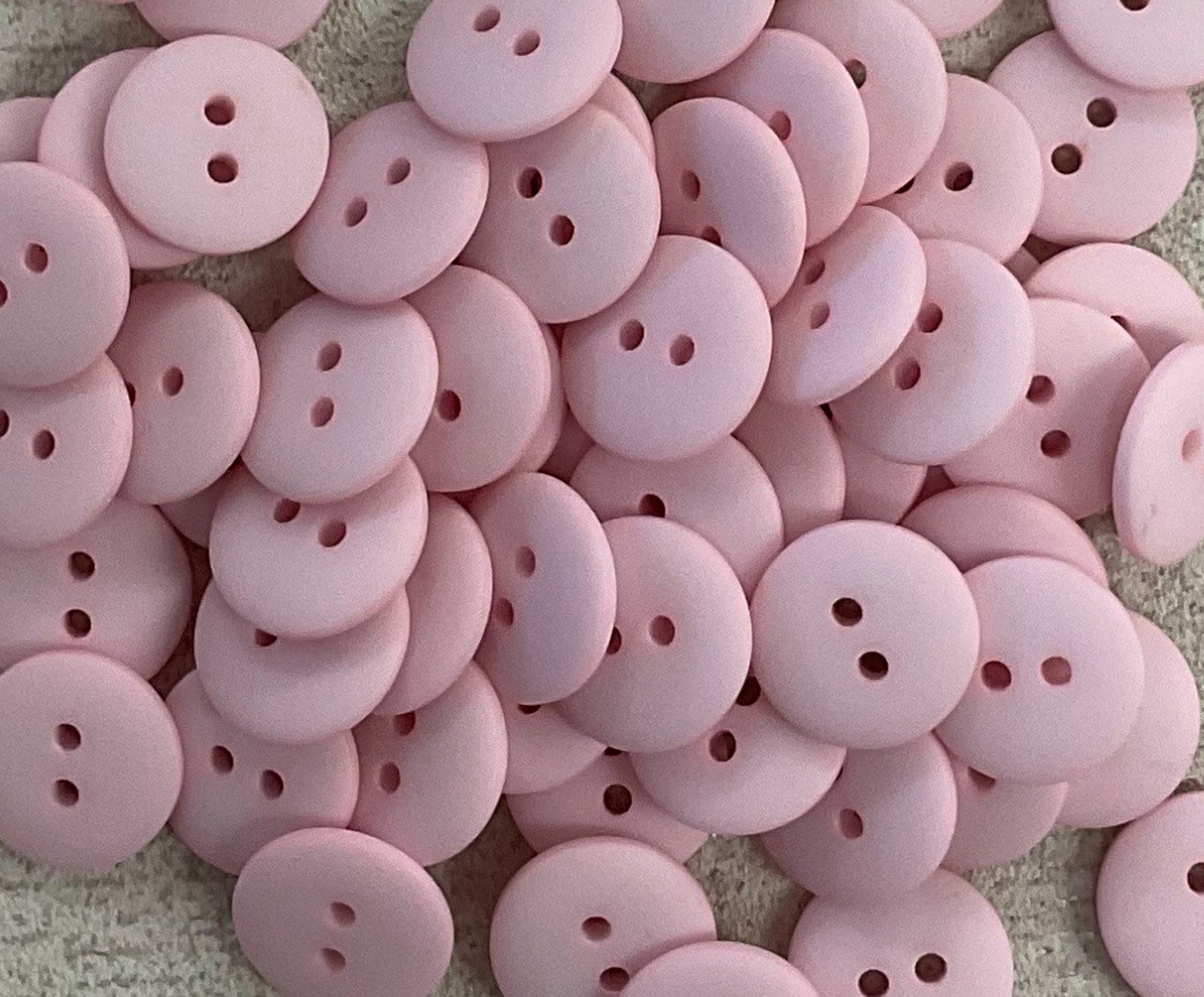 Pastel Baby Buttons. Matte Pastel Buttons. Plain Buttons for Baby ...