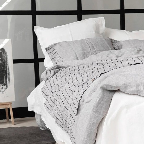 Grid Bedding - Etsy
