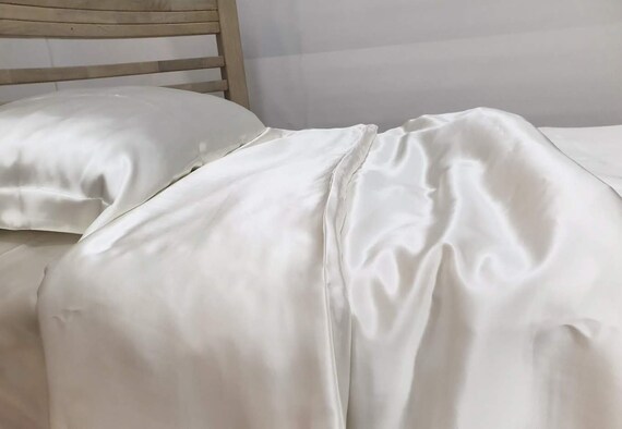 White Silk Sheets