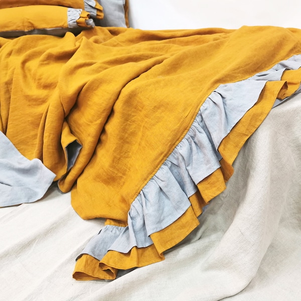 Mustard Bedding - Etsy