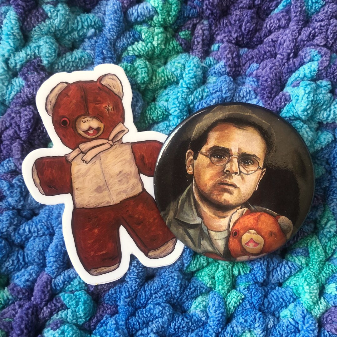 MASH 4077 Radar and Teddy Bear Pin and Teddy Decal - Etsy