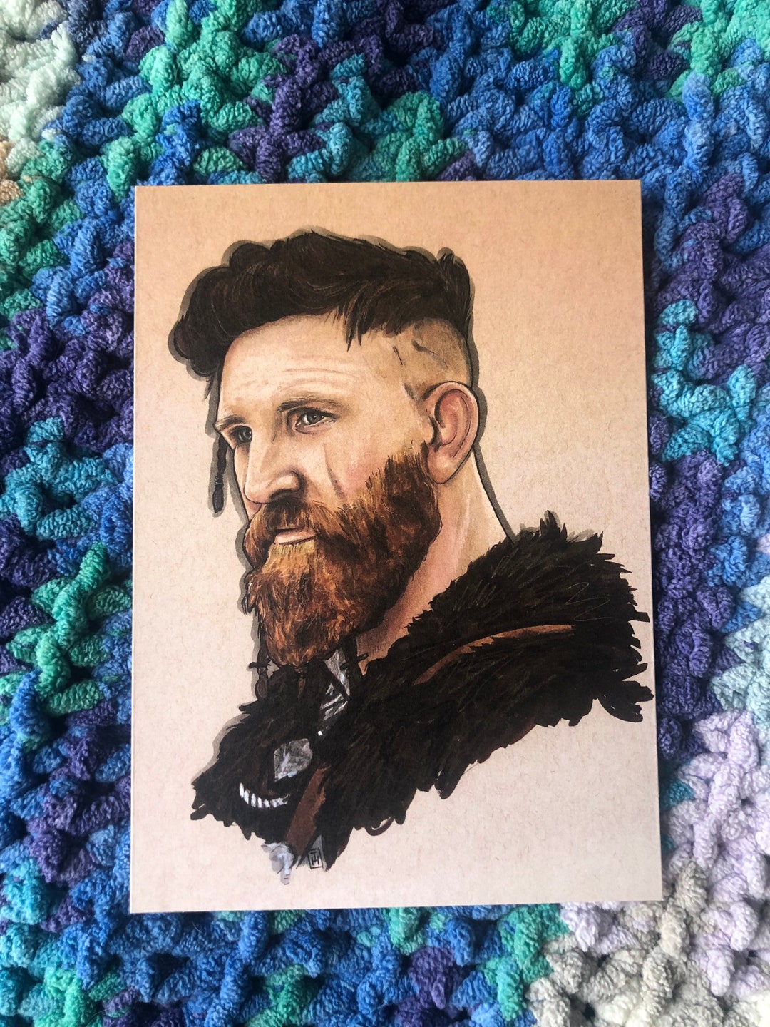 Ghosts Viking Thorfinn 5x7 Print - Etsy