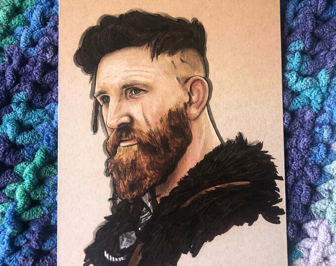 Ghosts Viking Thorfinn 5x7 Print - Etsy