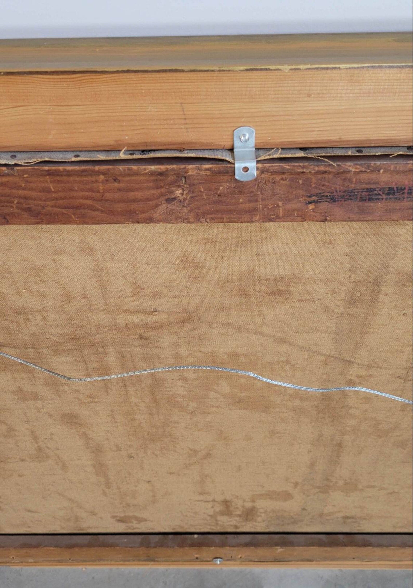 WILLIAM S. BUCKLIN Moonlit Forest Landscape Oil Painting, Vintage ...