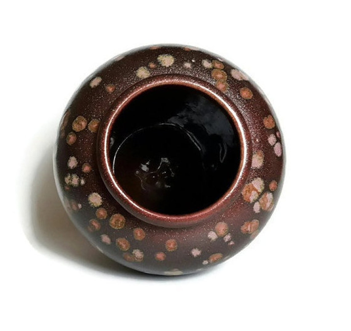 Scheurich Keramik West German Pottery Pink Glitter Vase, Mid Century ...