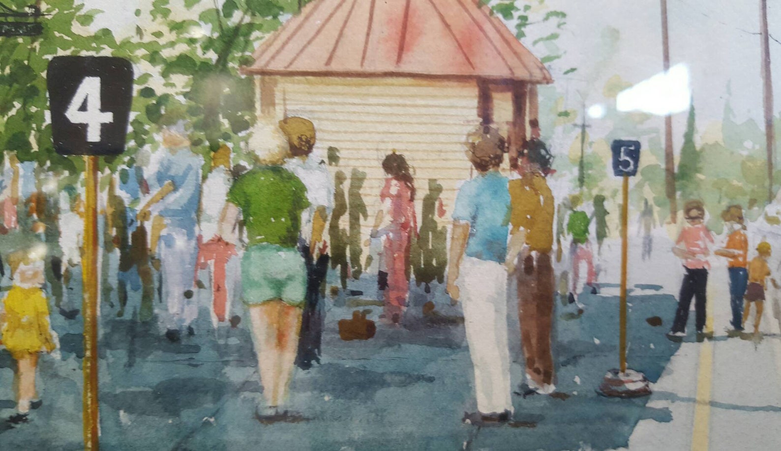 Russell Lee Finley east Strasburg Railroad Station - Etsy