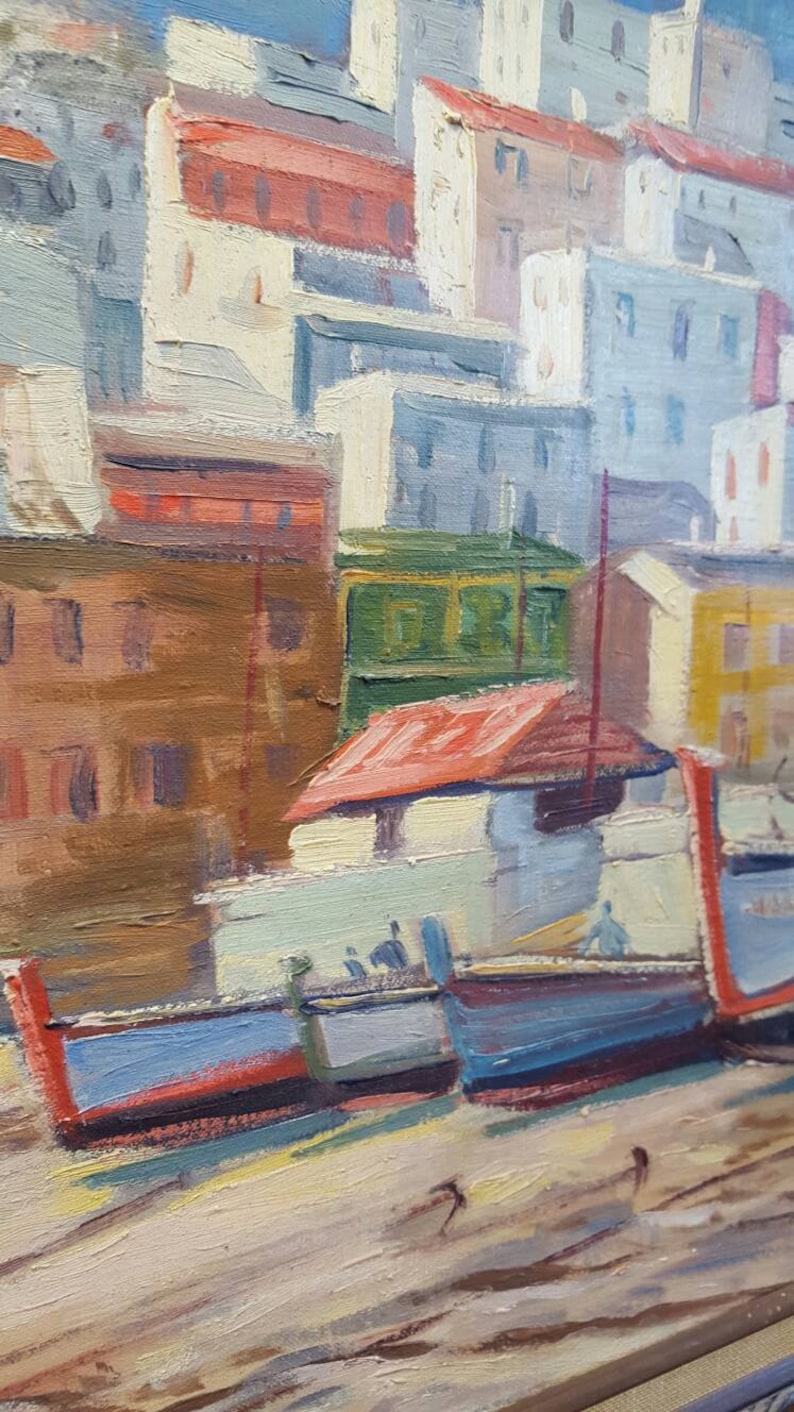 Russ Webster american 1904-1984 PORTUGAL Oil on Canvas - Etsy