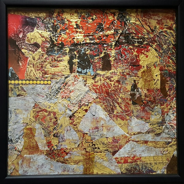 WILLIAM S. BUCKLIN Moonlit Forest Landscape Oil Painting, Vintage ...