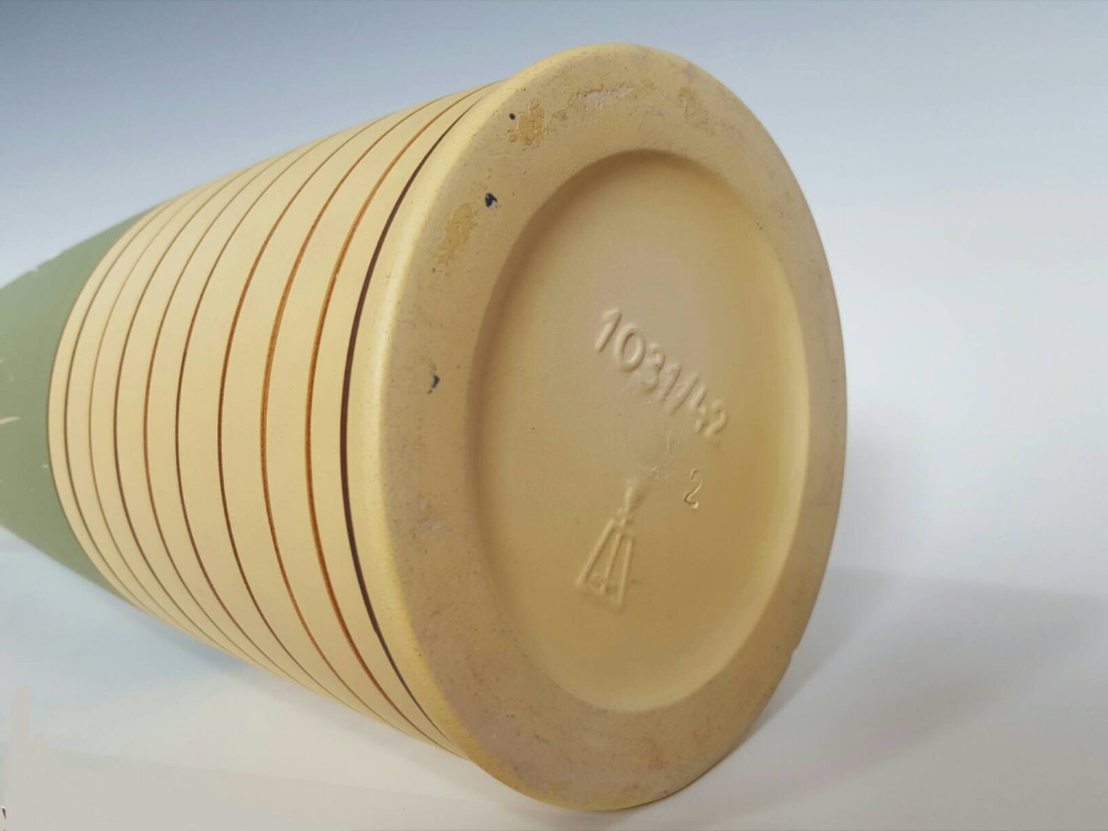 Retro 16 Tall MARZI & REMY Green and Yellow Vase - Etsy