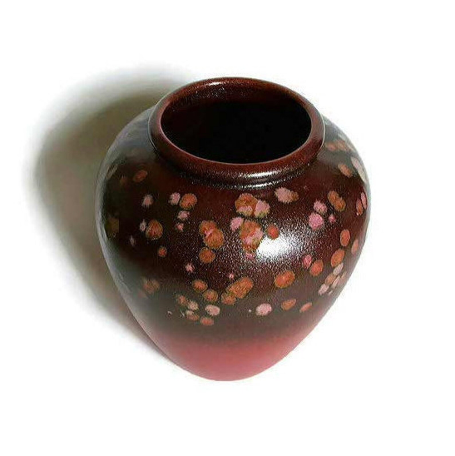 Scheurich Keramik West German Pottery Pink Glitter Vase, Mid Century ...