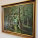 WILLIAM S. BUCKLIN Moonlit Forest Landscape Oil Painting, Vintage ...