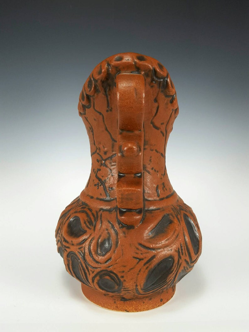 Dumler & Breiden Fat Lava Pitcher Vase: West German Pottery, Mid ...