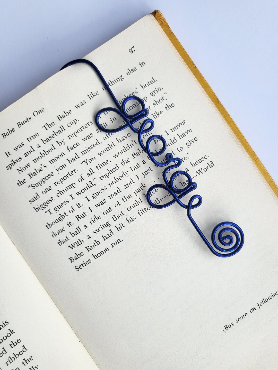Personalized Wire Name Bookmark, Stocking Stuffer, Planner Marker ...