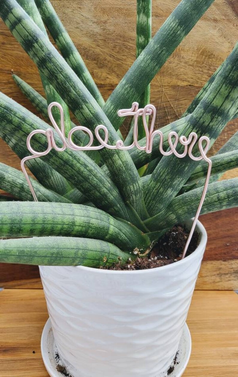 Houseplants Sign Custom Garden Sign Metal Gardener Decor | Etsy