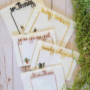 Houseplants Sign, Custom Garden Sign Metal, Gardener Decor Gifts, Plant ...