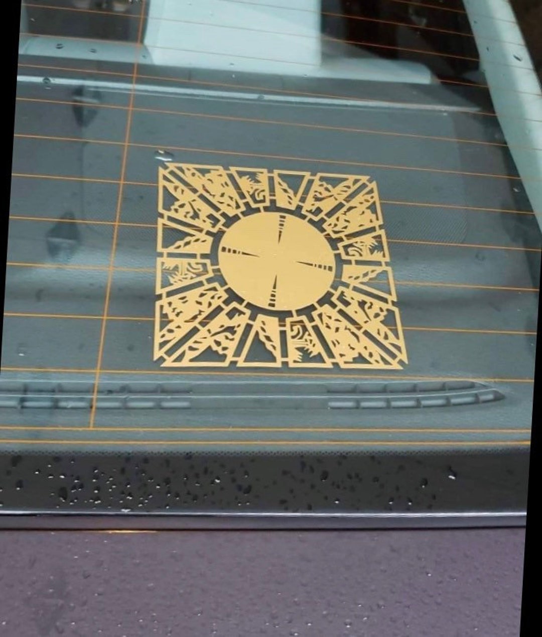 Lament Configuration Vinyl Car Window Decal - Etsy