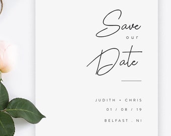 Diy Save the Date - Etsy UK