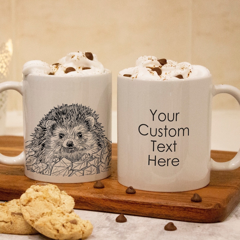 Hedgehog Mug - Etsy