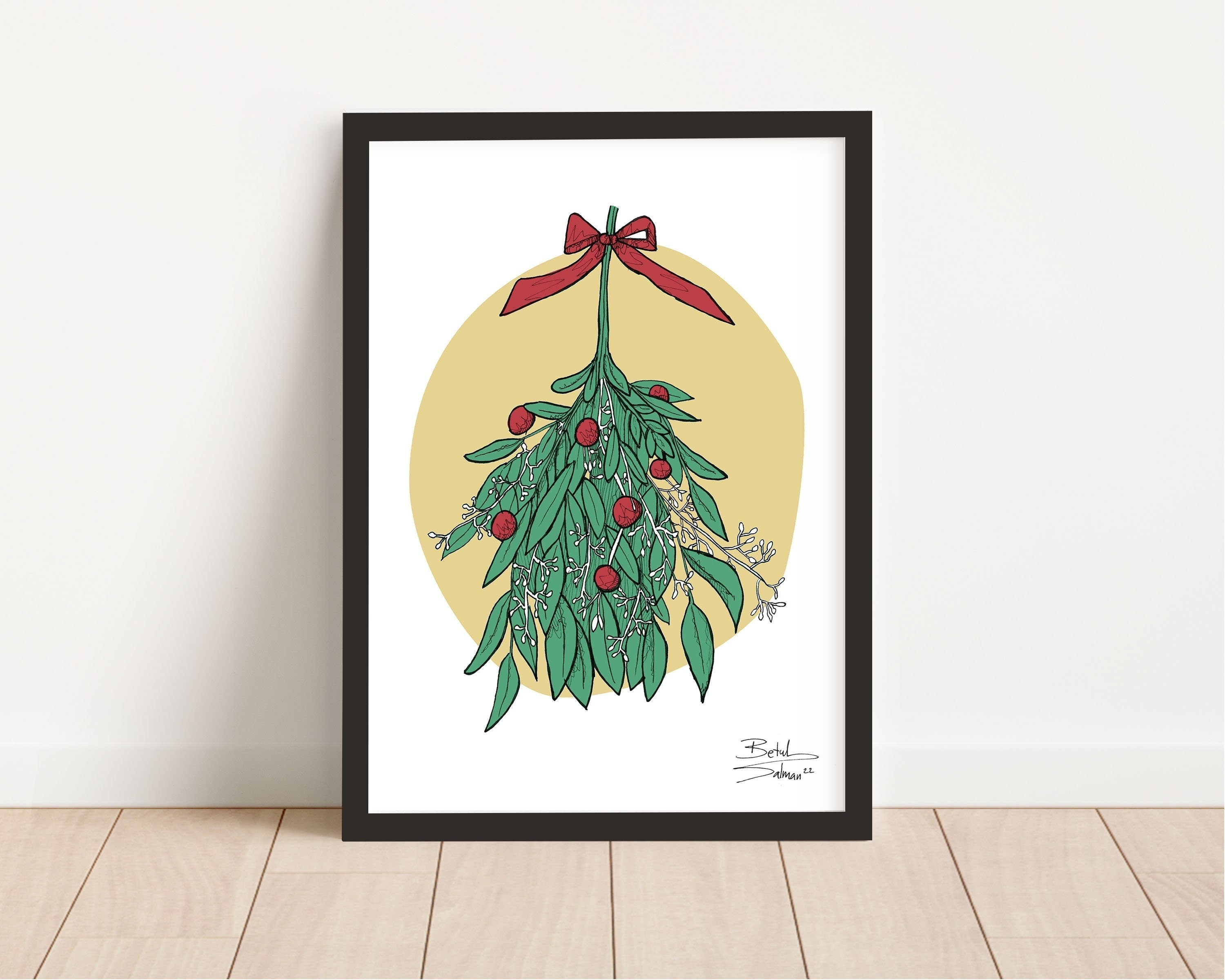 Mistletoe Illustration