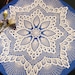 Large Doily Crochet Pattern, Round Doily Table Center, Diagram Doilies ...