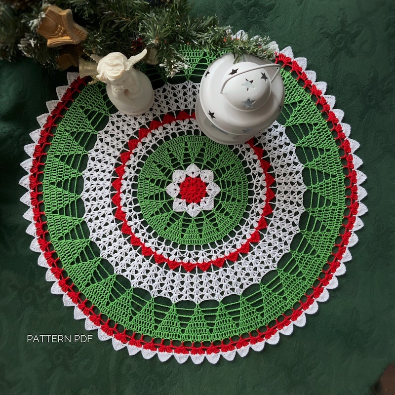 Crochet Deer Doily Pattern - Etsy