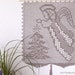 Pattern for Crochet Angel, Filet Crochet Angel Pattern, Angel Panel or ...