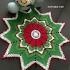 Vintage Crochet Christmas Trees Doily - Etsy