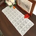 Skull Crochet Table Runner Pattern - Skeleton Crochet Doily Pattern ...