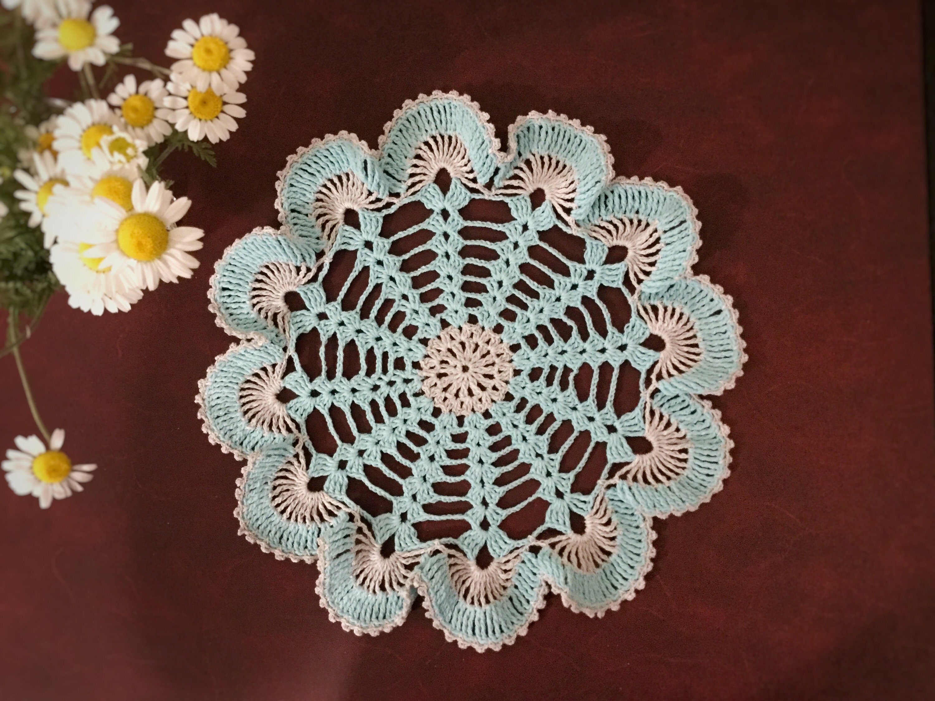 Vintage Doily Pattern Crochet Pattern Round Doily sea | Etsy