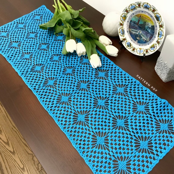 Rectangle Doily Crochet Pattern 730x540