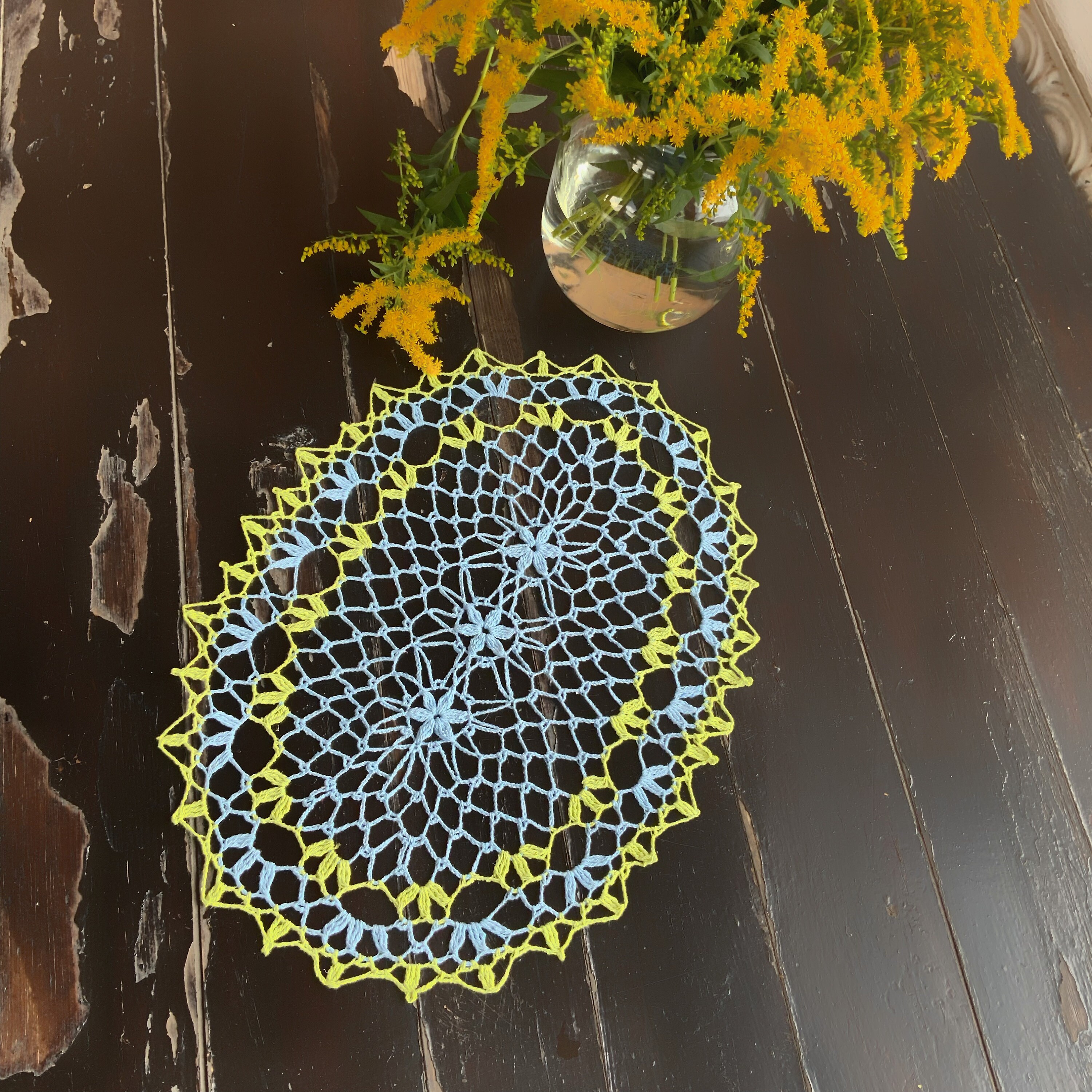 Oval Doilies Crochet Pattern - Crochet Pattern Oval Tablecloth - Table ...