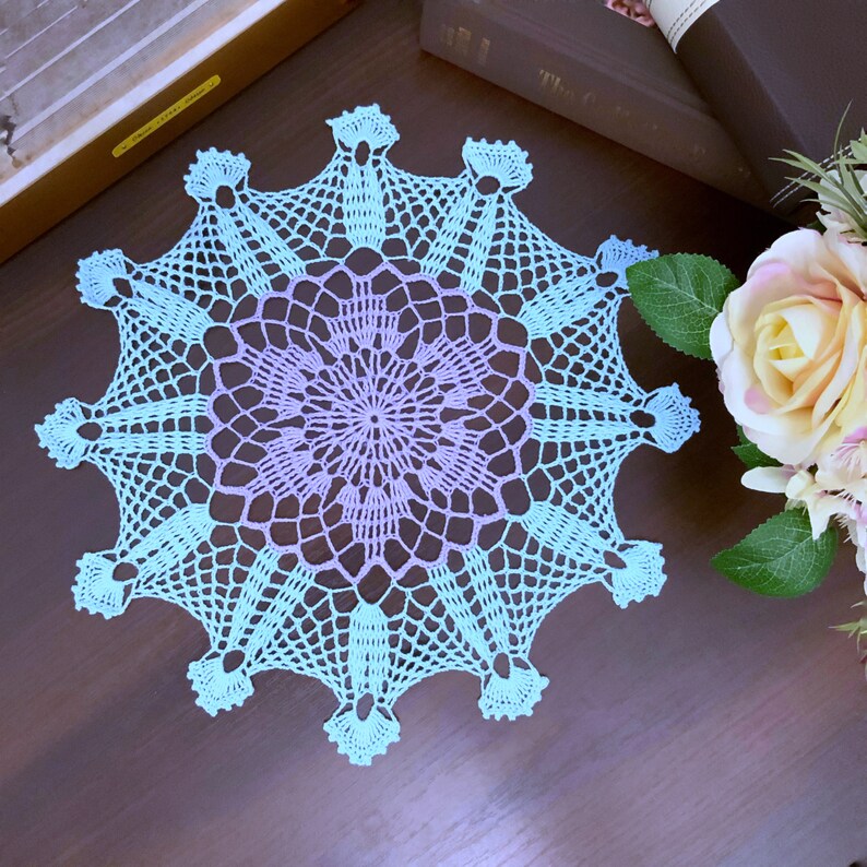 Crochet Pattern for Doilies, Crochet Flower Doily Patterns, Instant ...
