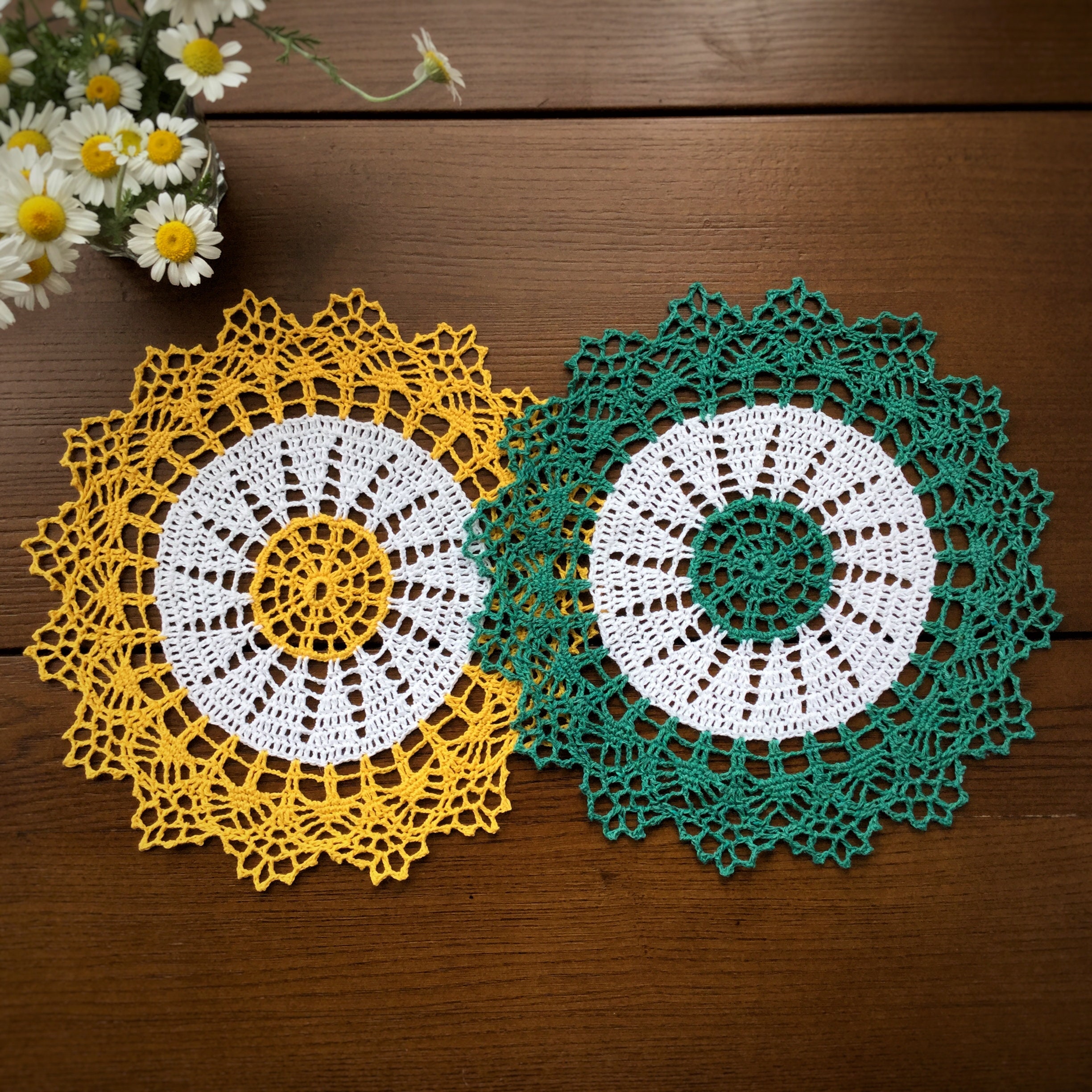 Crochet Pattern Round Doily the Gift Doily PDF - Etsy