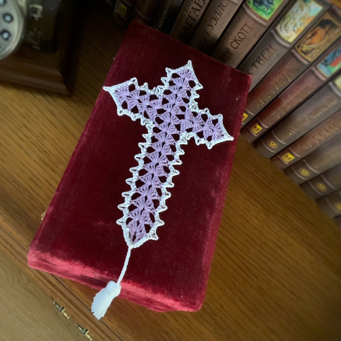 Bible Crochet Pattern Cross Bookmark Crochet Pattern Bible - Etsy
