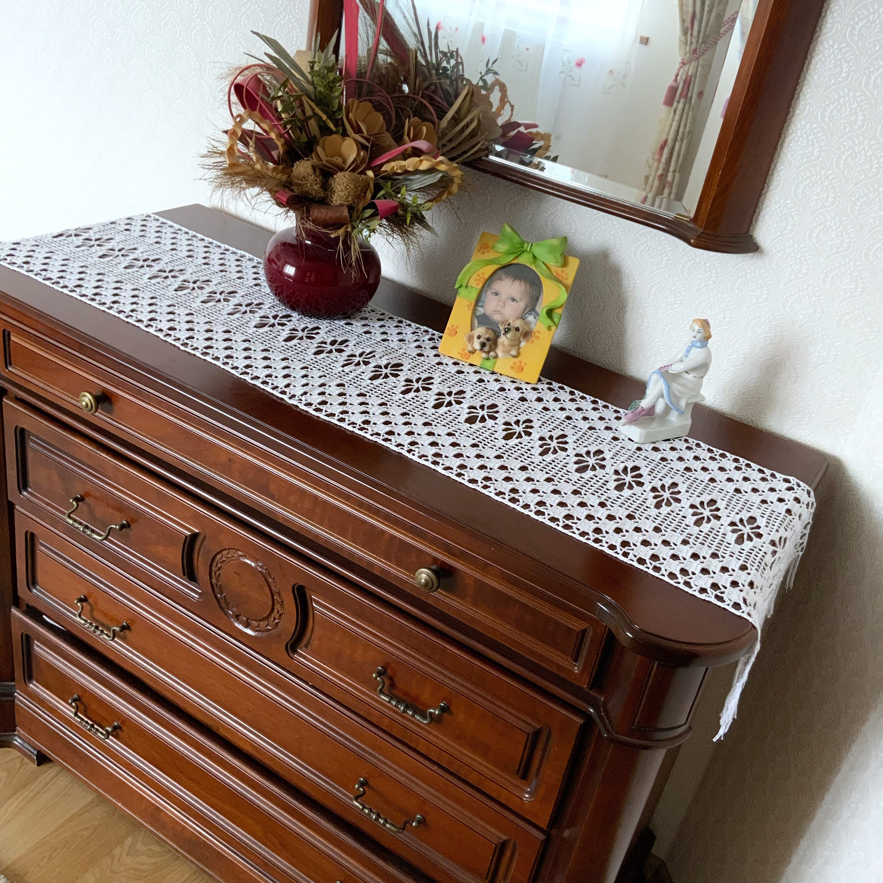 Pattern Crochet for Table Runner Doily Crochet Patterns - Etsy