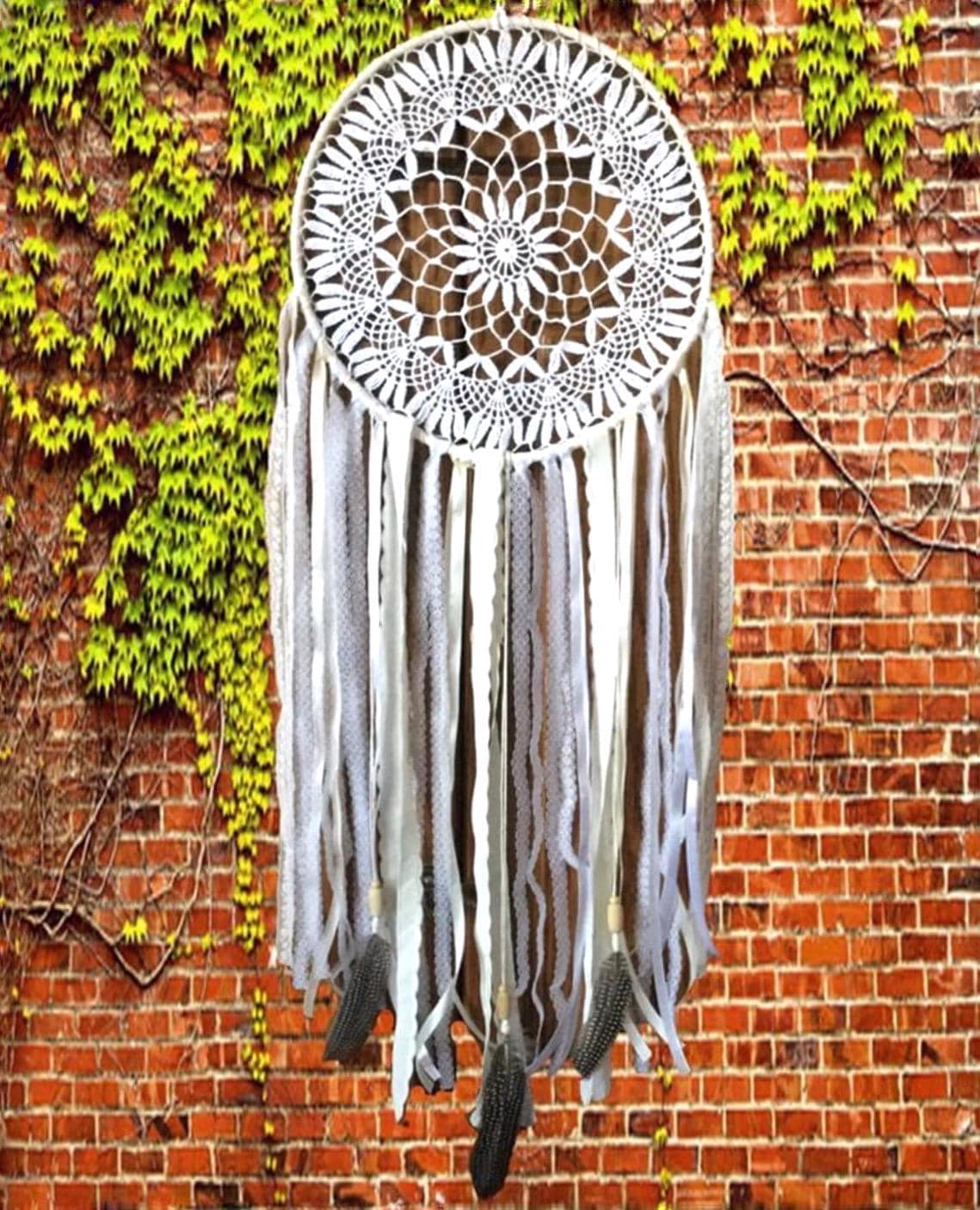 Crochet Dream Catchers Pattern - Mandala Dreamcatcher Crochet Pattern ...