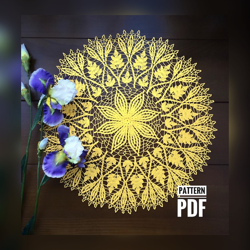 Fabric Doily Design - Etsy