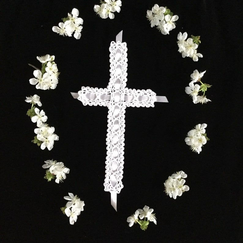 Cross Bookmark Crochet Pattern Bible Bookmark 2 Crochet - Etsy