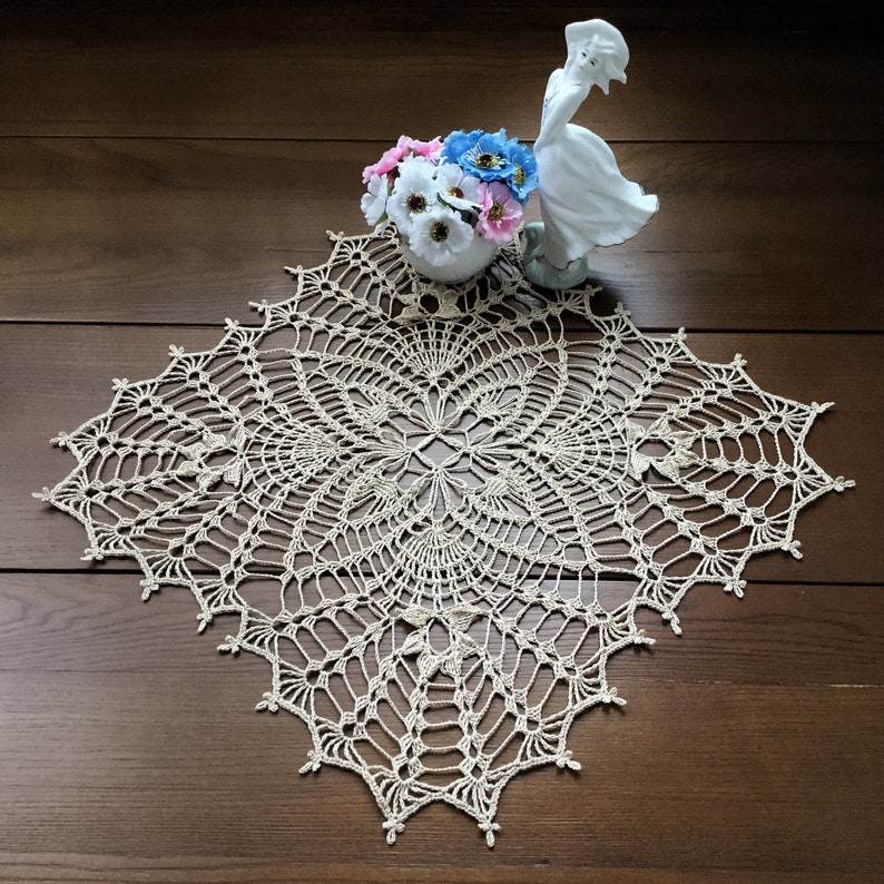 Crochet Pattern Square Within a Square Doily Pattern PDF | Etsy